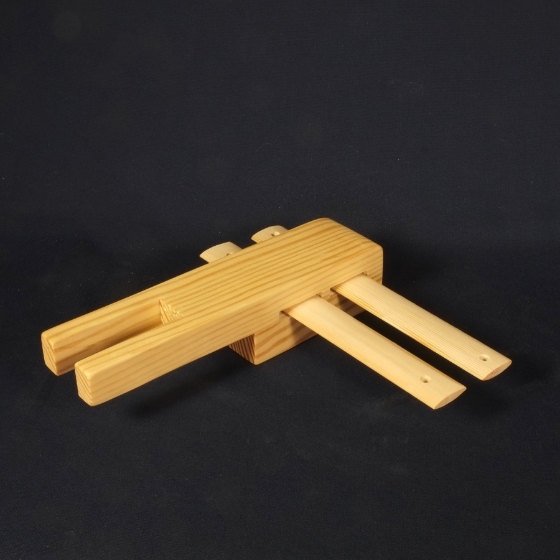 Vavstuga Lease stick holder for Vävstuga band loom