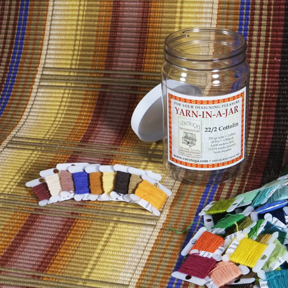 Vavstuga 22/2 Cottolin Yarn-in-a-Jar